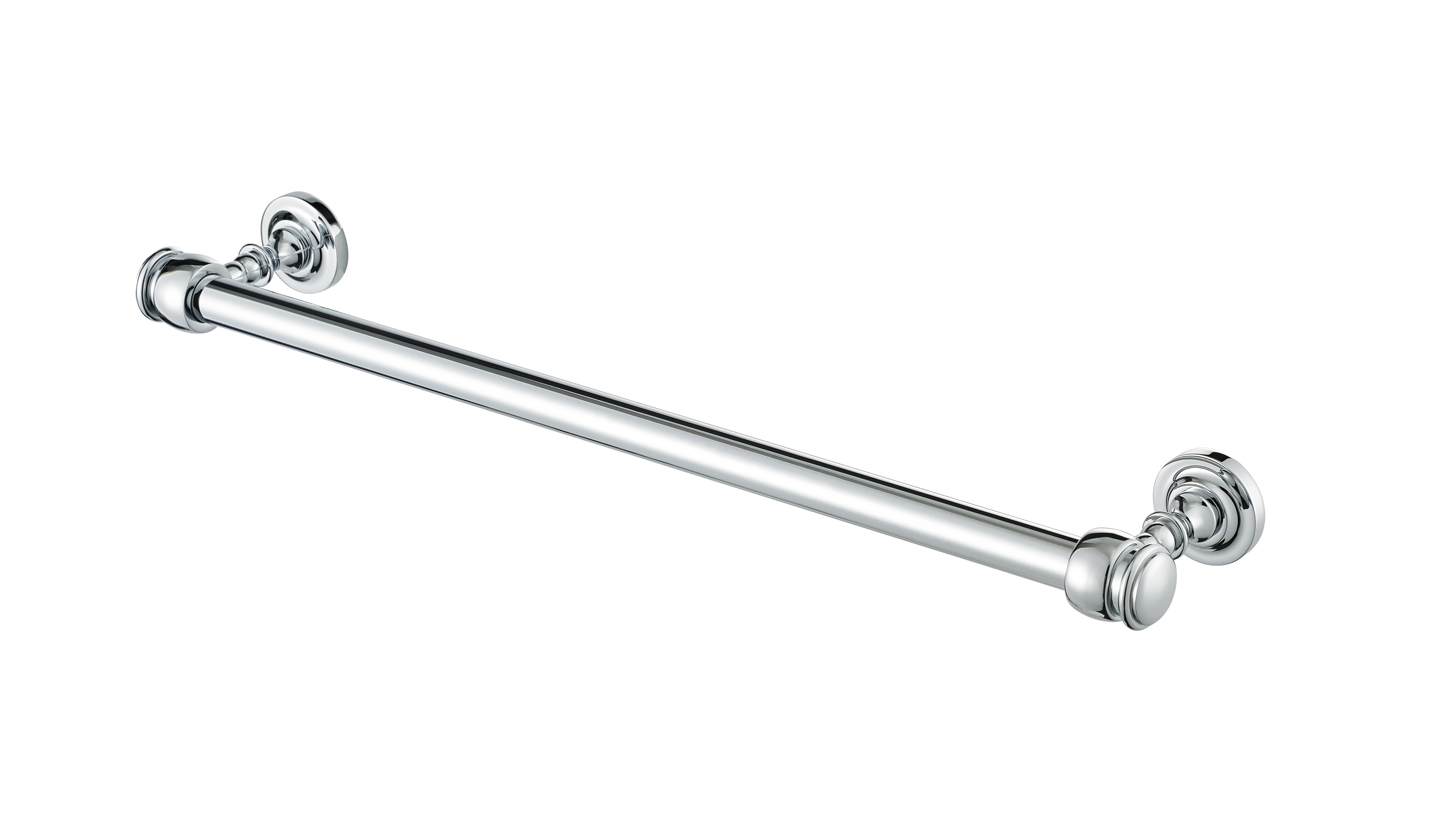 Single Towel Bar With Glass or Brass Rail | The Sterlingham Company Ltd